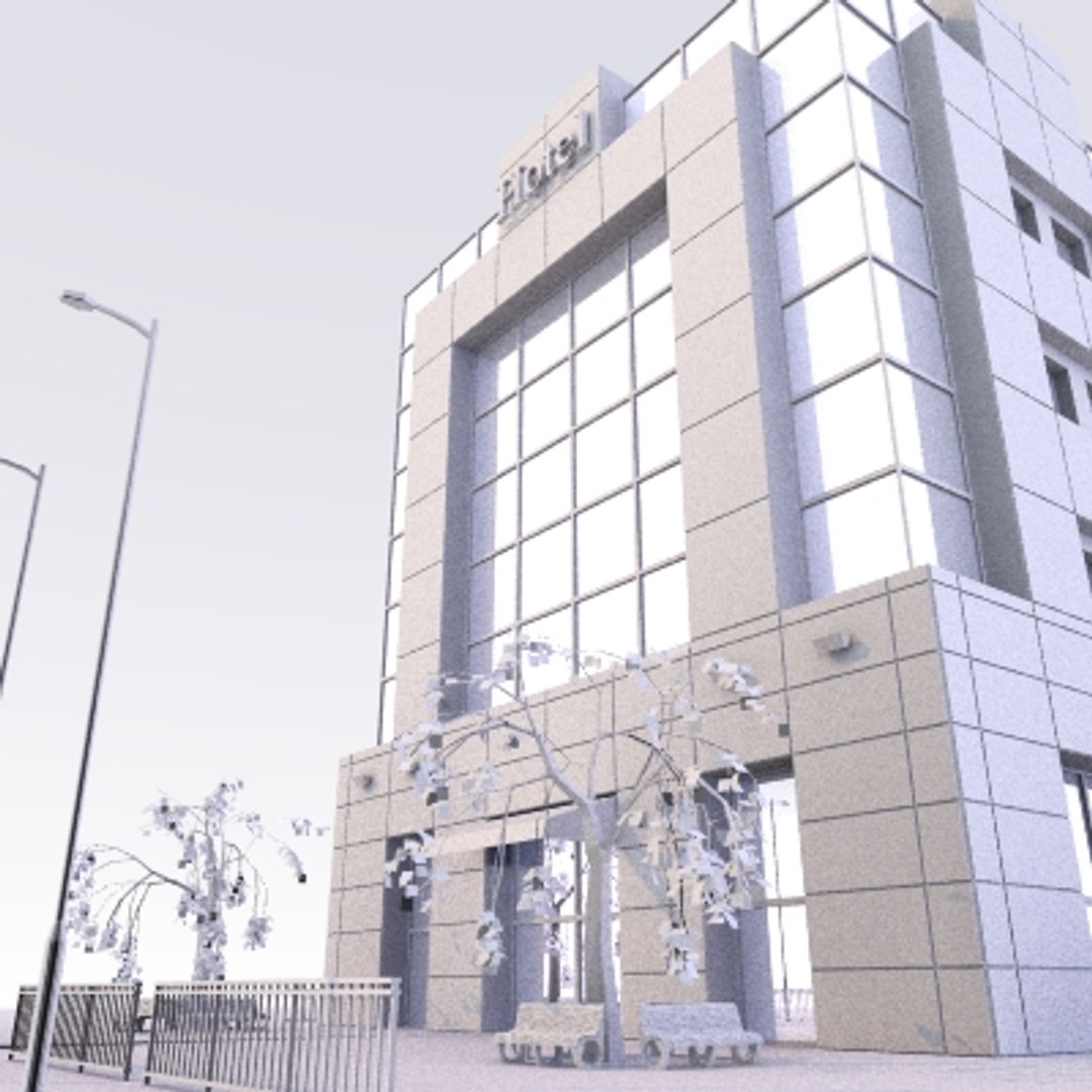 Hotel 3D Model - TurboSquid 367109