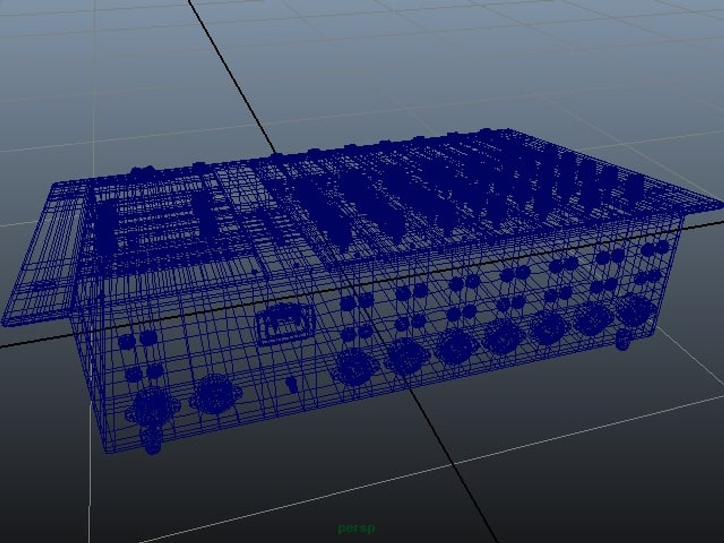 3d Model Of Pm90 Mixer