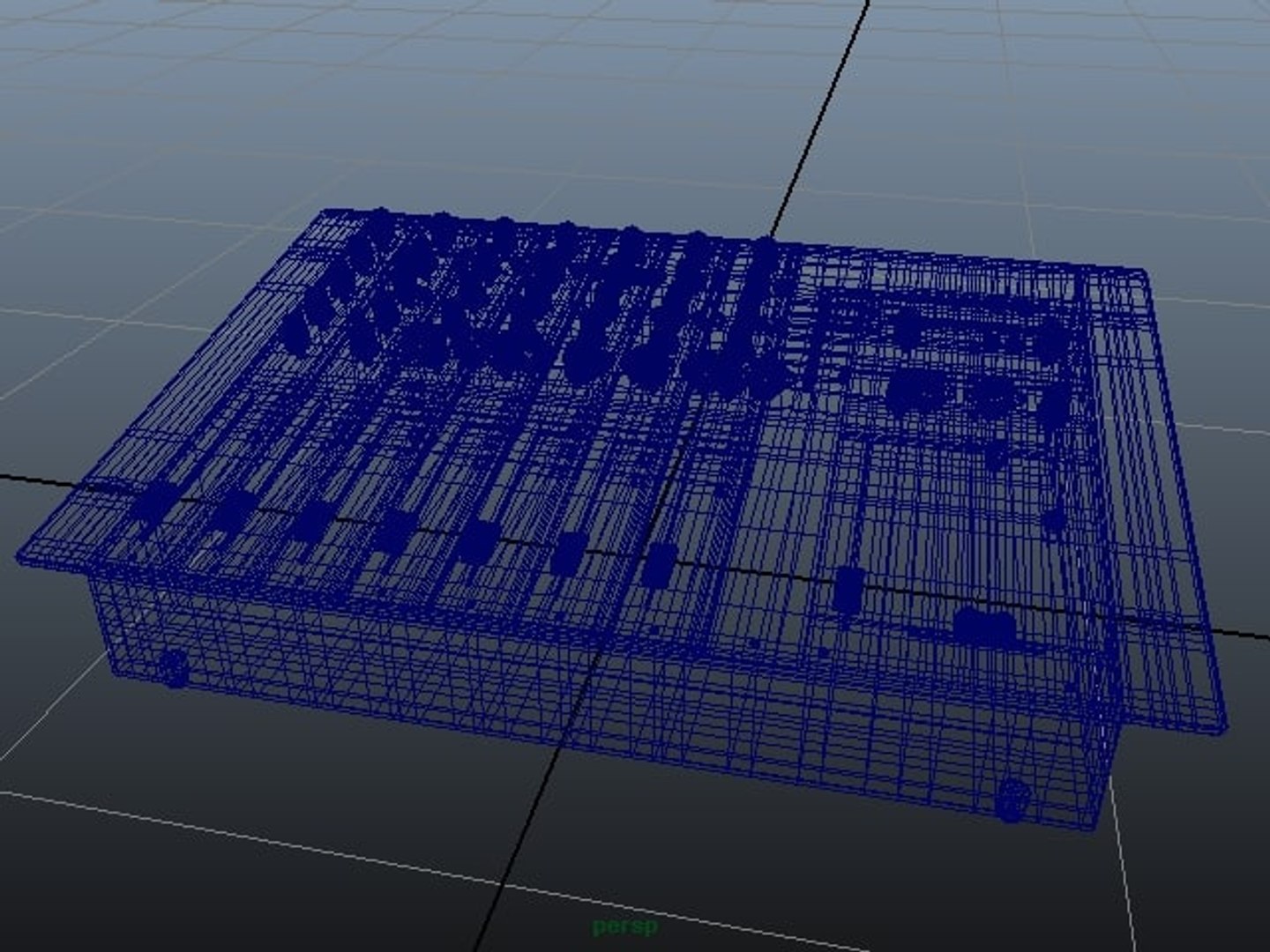 3d Model Of Pm90 Mixer