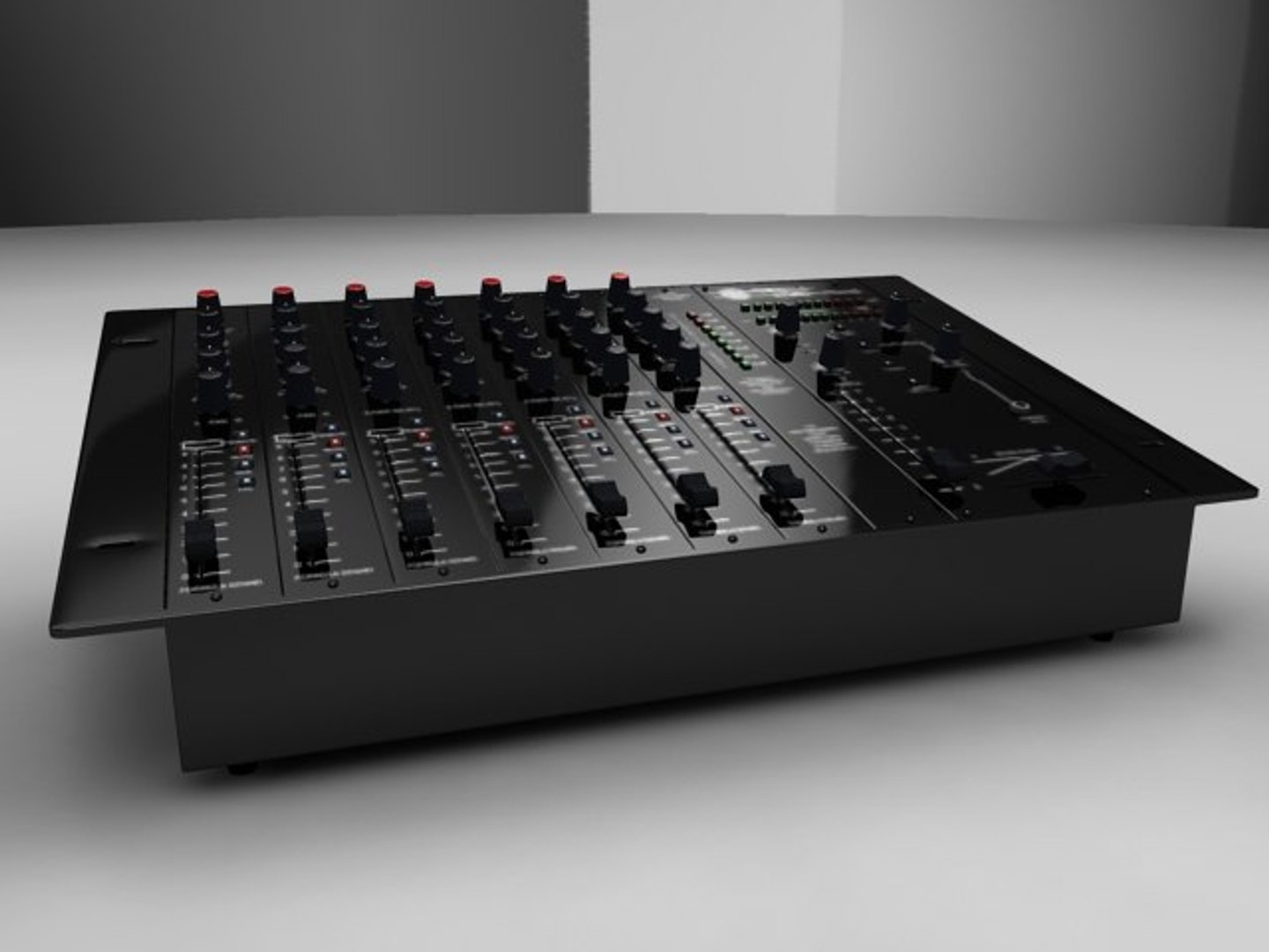 3d Model Of Pm90 Mixer
