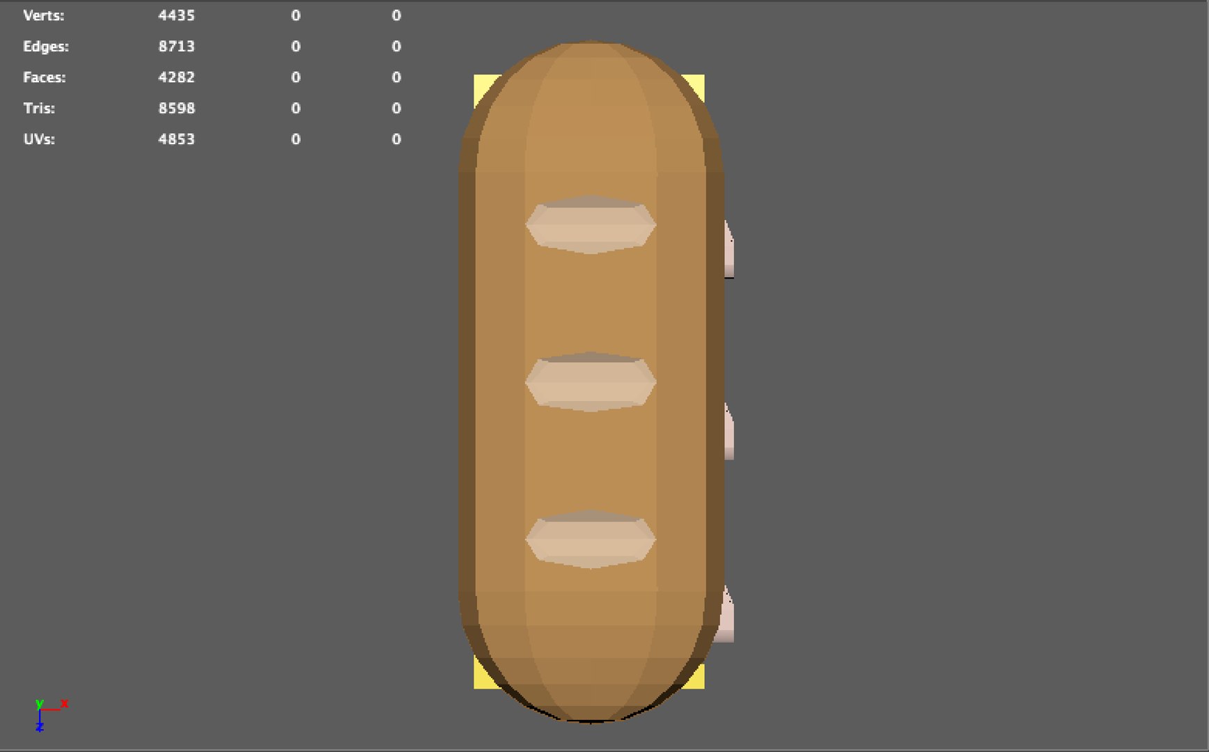 Sandwich Asset Cheese C4d