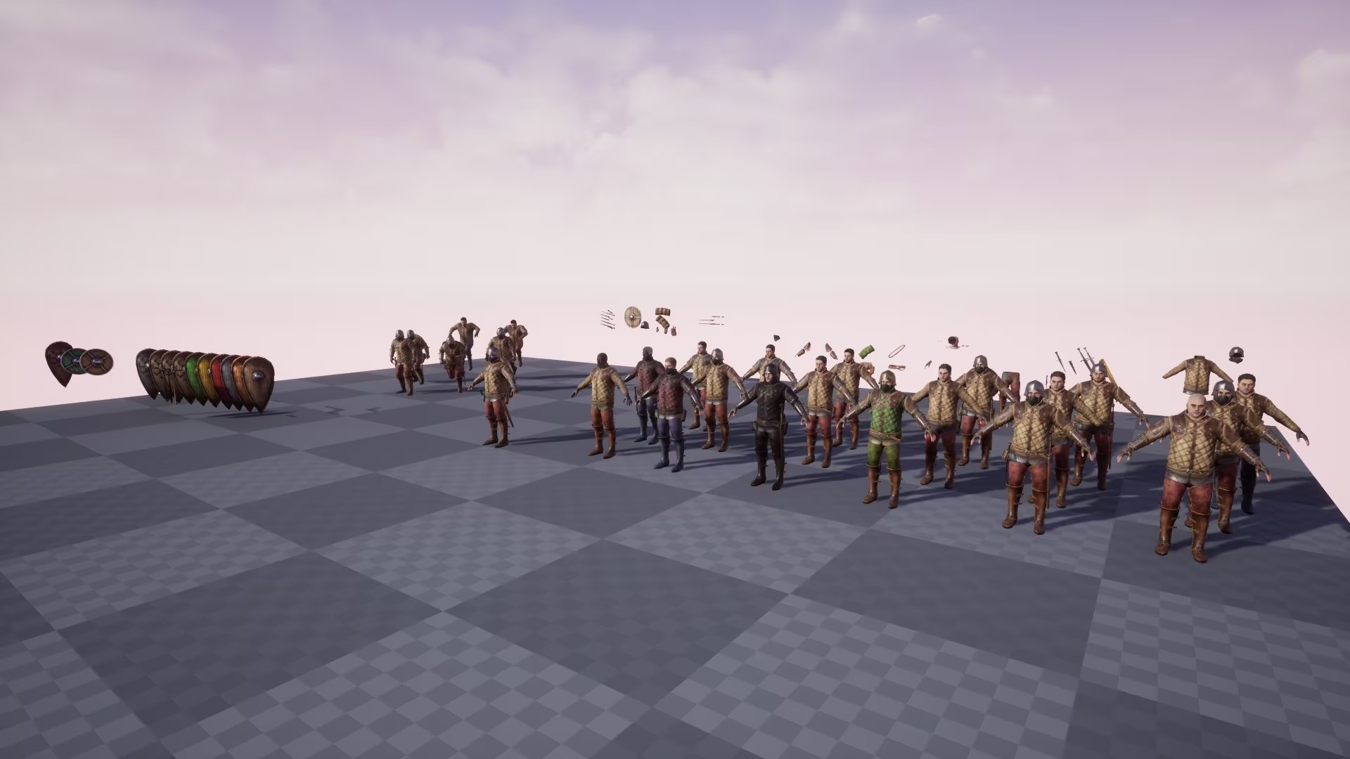 3D Model Medieval Soldier - TurboSquid 2141180