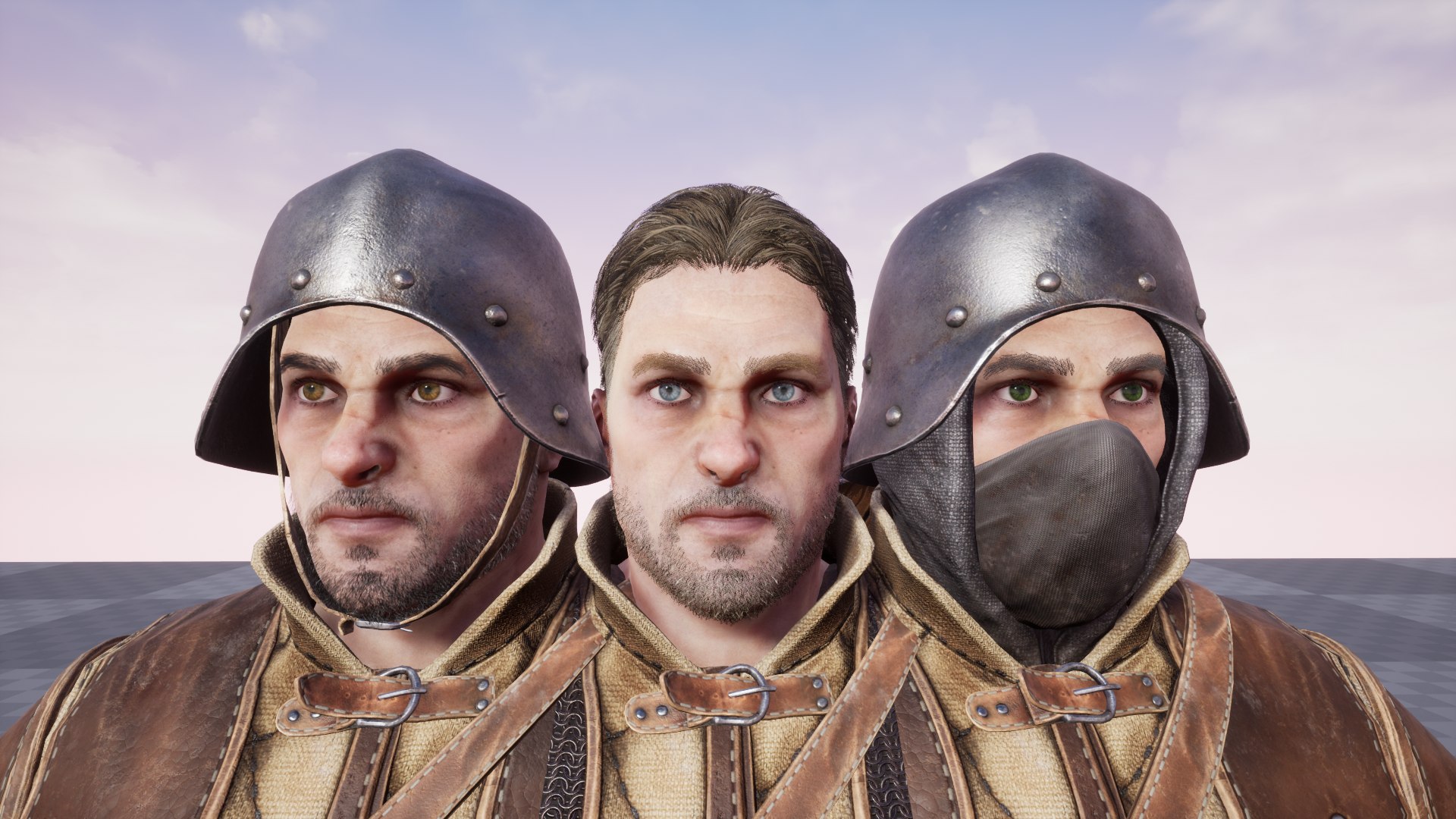 3D Model Medieval Soldier - TurboSquid 2141180