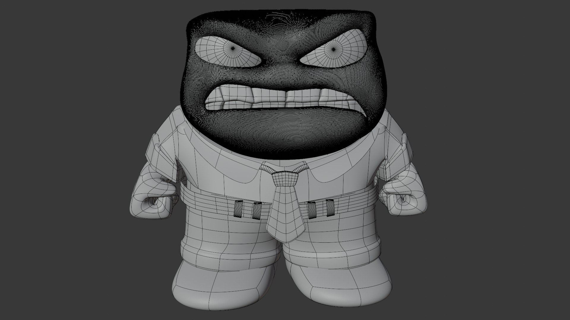 Anger From Inside Out 3D Model - TurboSquid 2398675