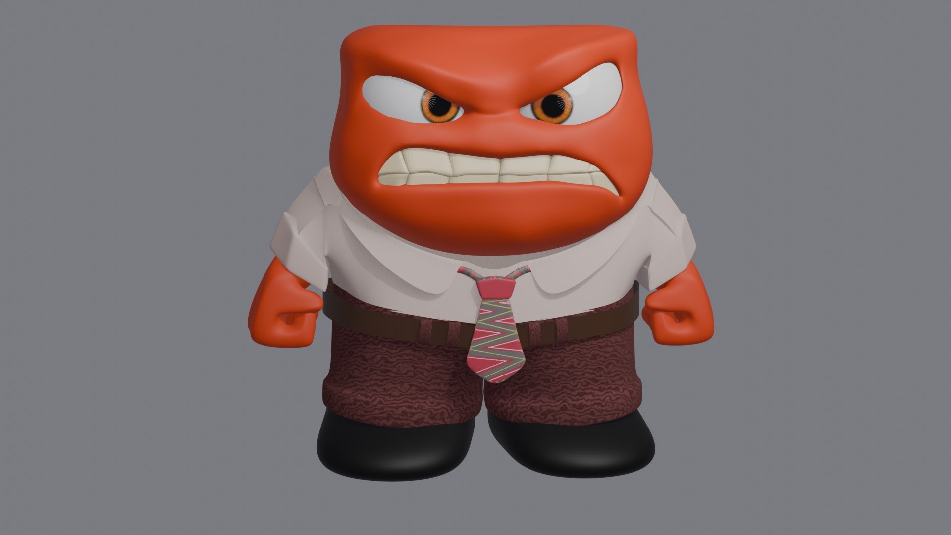 Anger From Inside Out 3D Model - TurboSquid 2398675