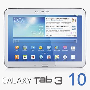 Download Free & Premium Samsung Galaxy Tab 10.1 3D Models | TurboSquid