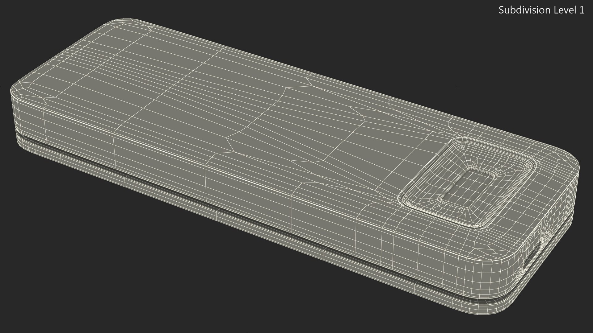 SSD Drive Fingerprint Scanner Protection 3D Model - TurboSquid 2099723