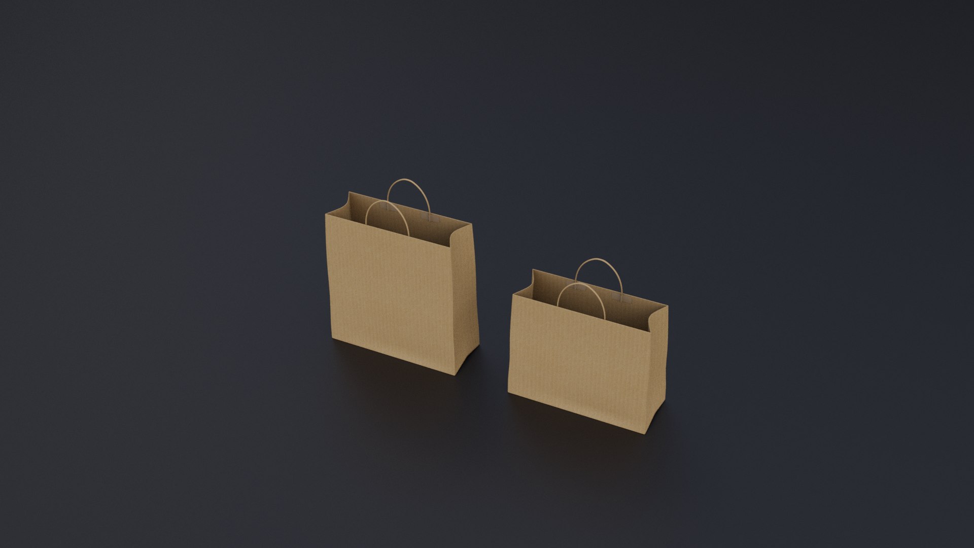 3D Paper Bag Model - TurboSquid 2285229