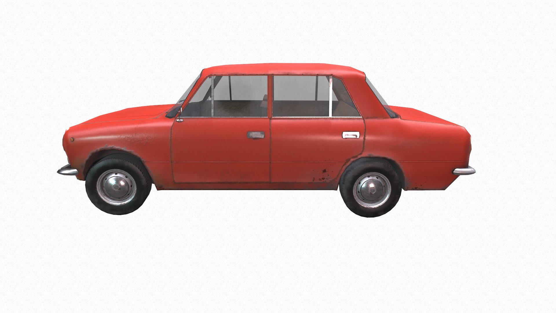 Lada 2101 Model - TurboSquid 1469520