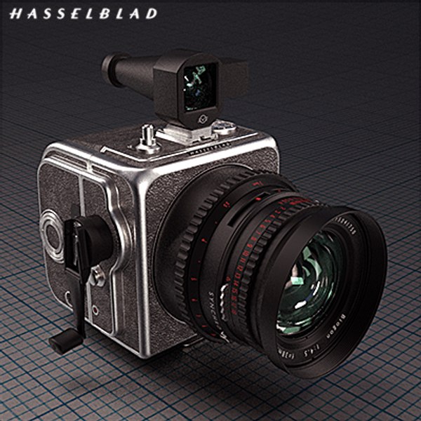 mechanical camera wide hasselblad 3d obj