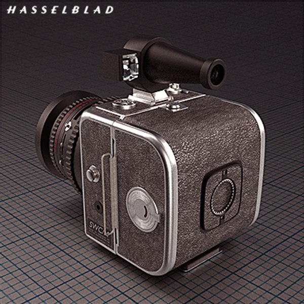mechanical camera wide hasselblad 3d obj