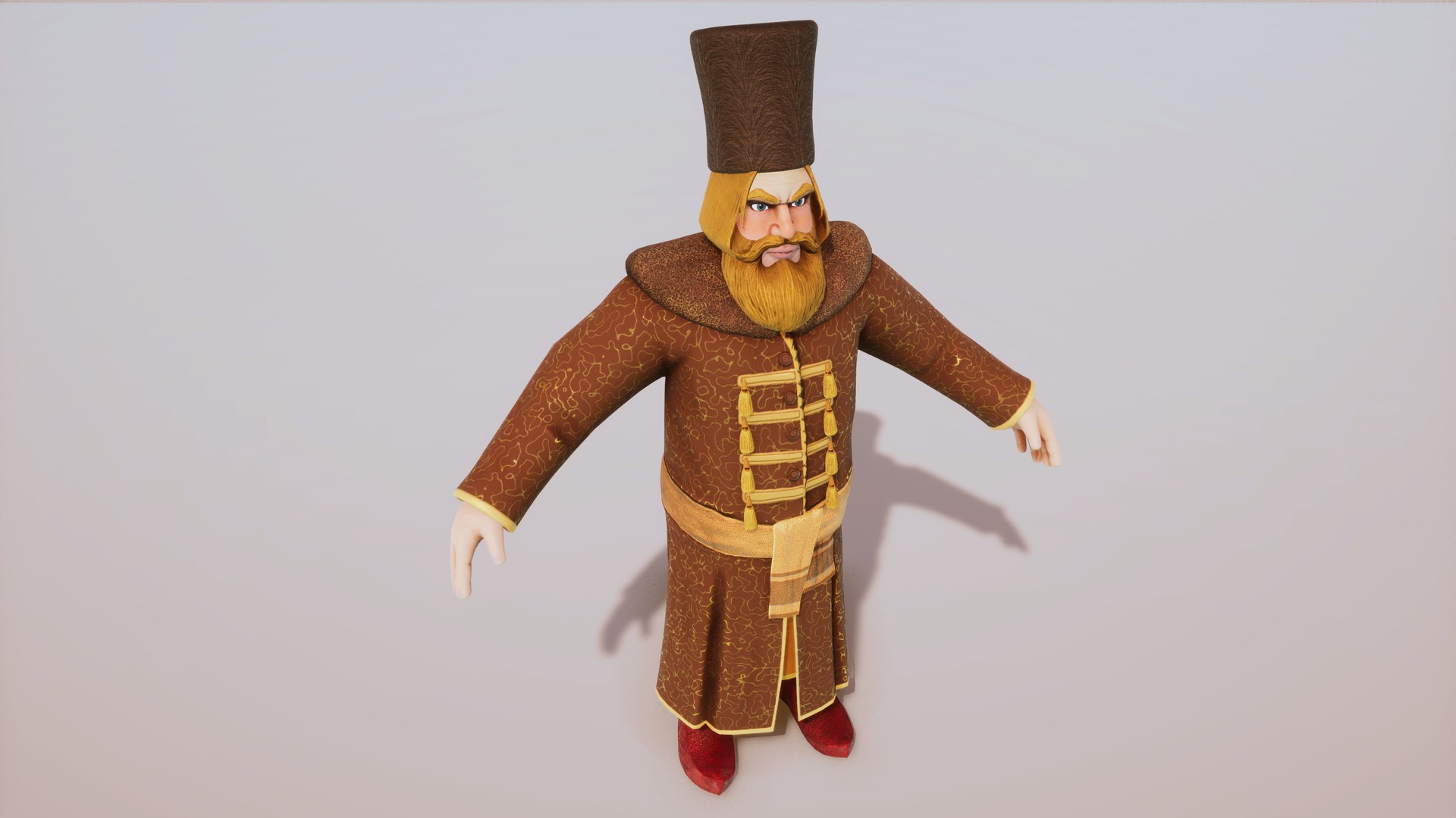 3D Stylized Medieval Rich People Kit Rigged With Shape Keys ...