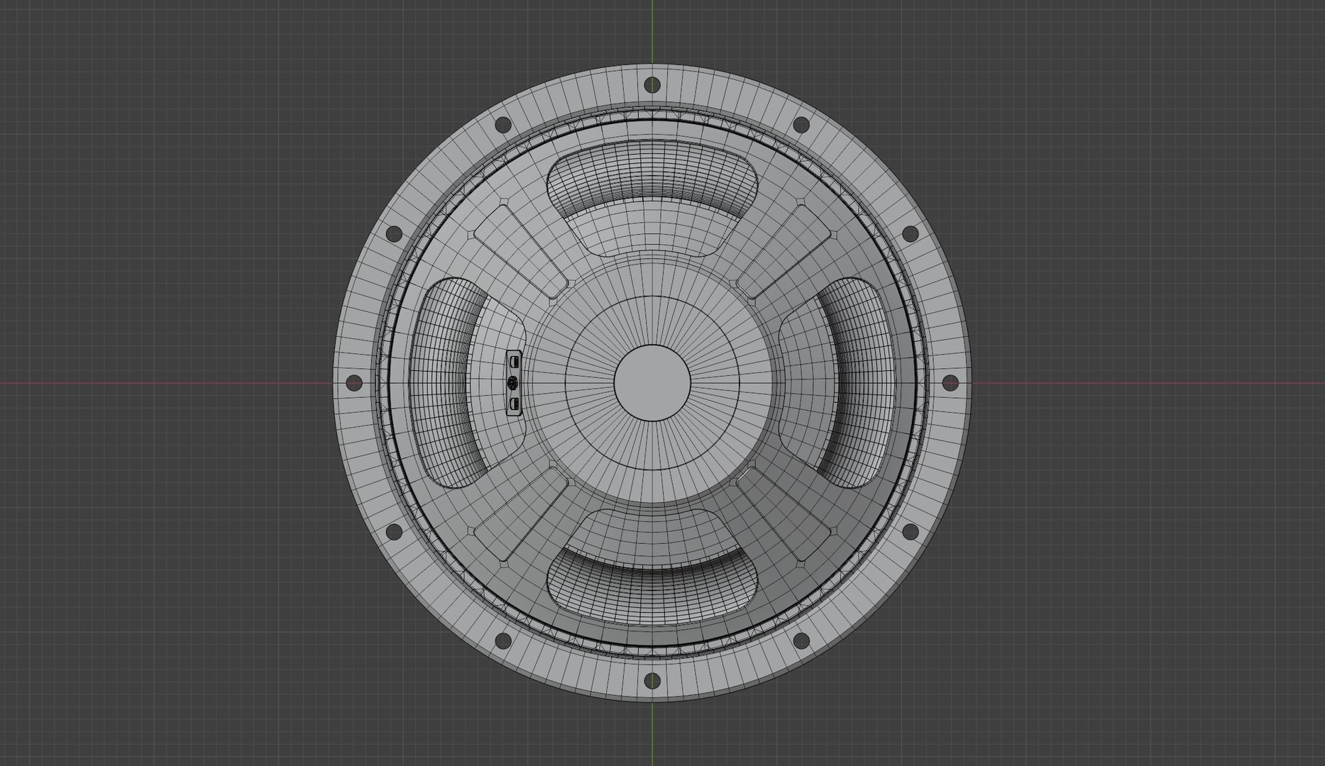 Bass Speaker Subwoofer 3D - TurboSquid 2205300