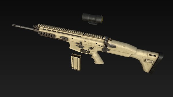 3d model rifle
