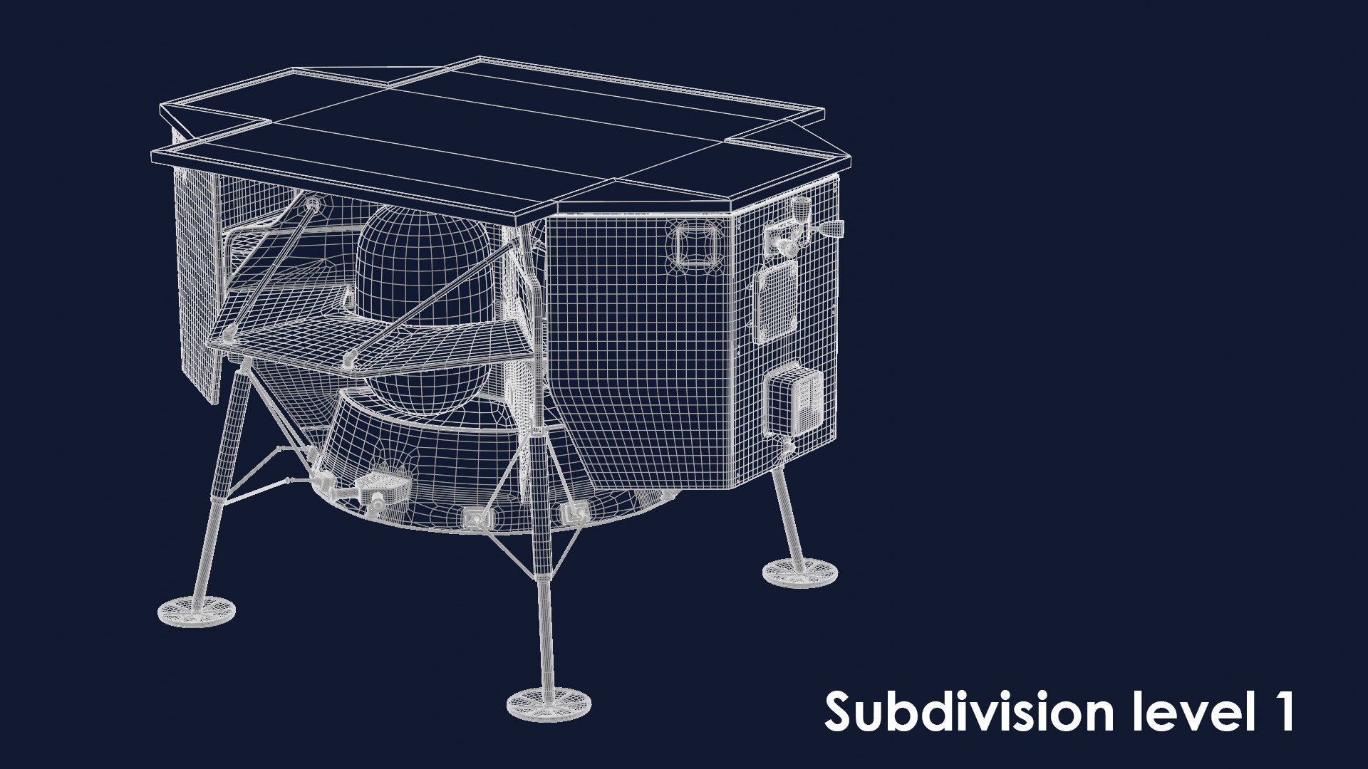 Astrobotic Peregrine Lunar Lander Model - TurboSquid 2162293
