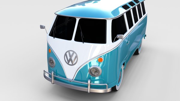 modelo 3d VW Bus Mk 1 rev - TurboSquid 1059478