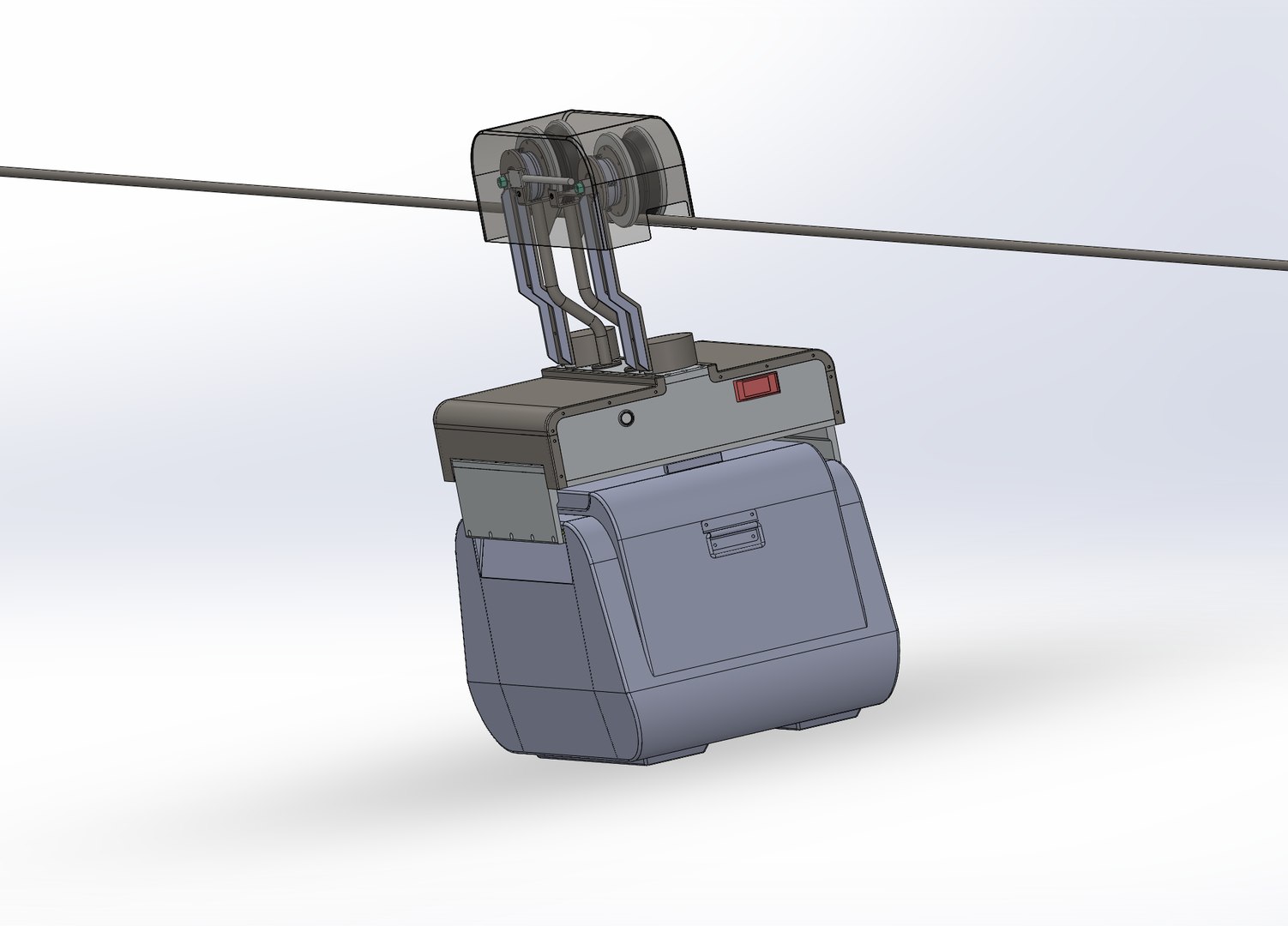 Ropeway Car 3D - TurboSquid 1996744