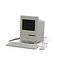 3d Apple Macintosh Color Classic Model