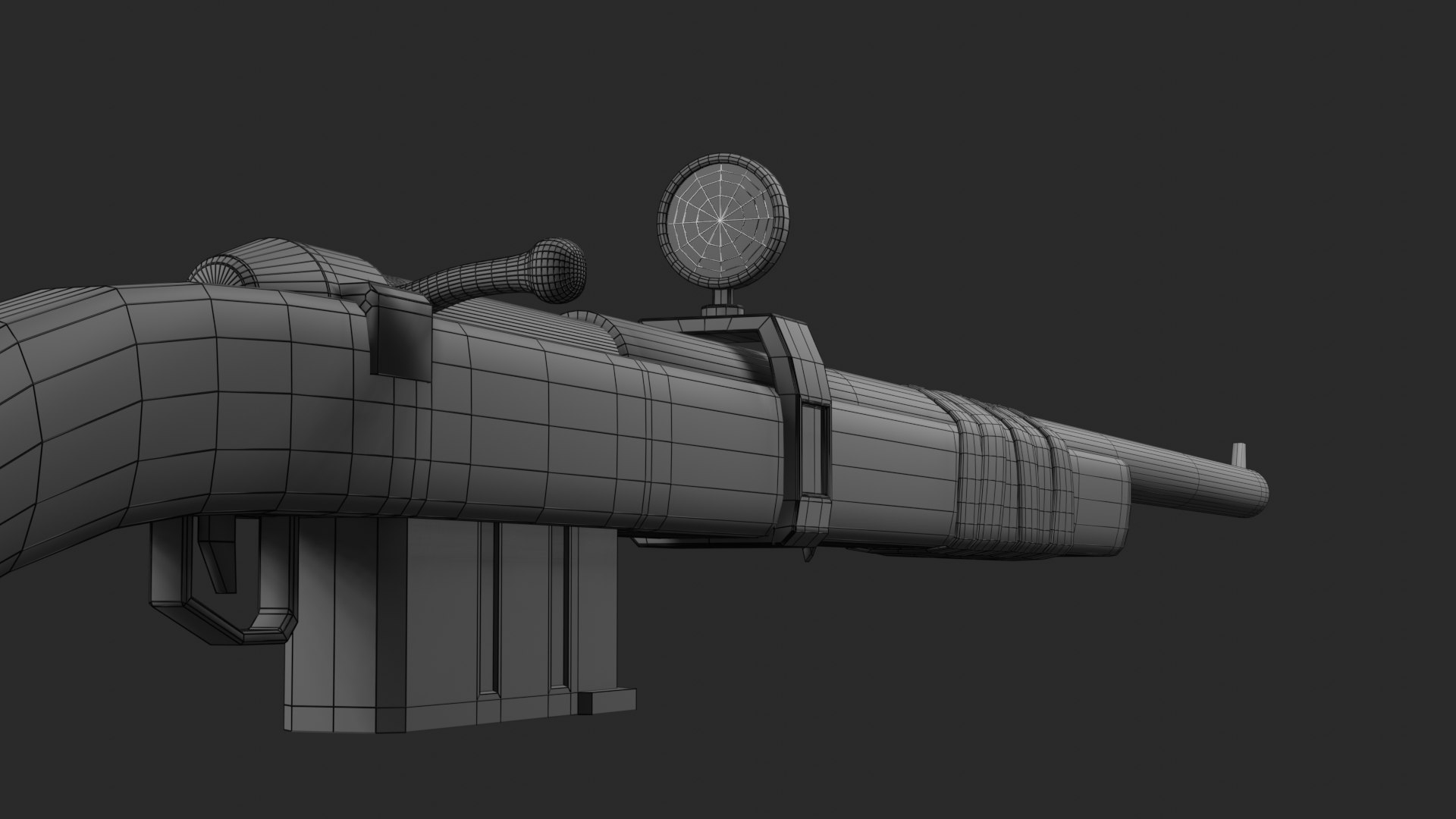 3D Stylized Rifle Model - TurboSquid 1822205