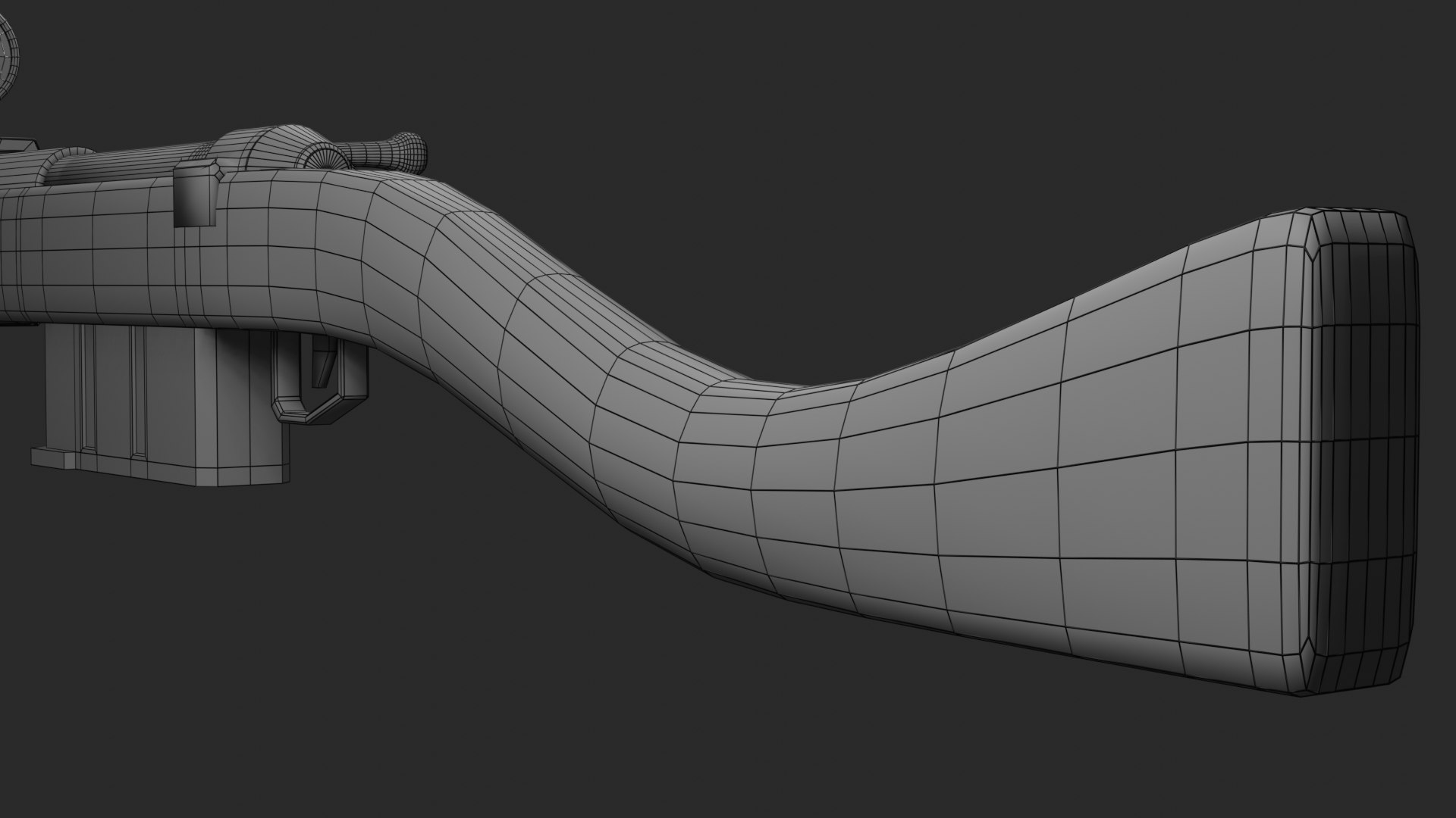 3D Stylized Rifle Model - TurboSquid 1822205