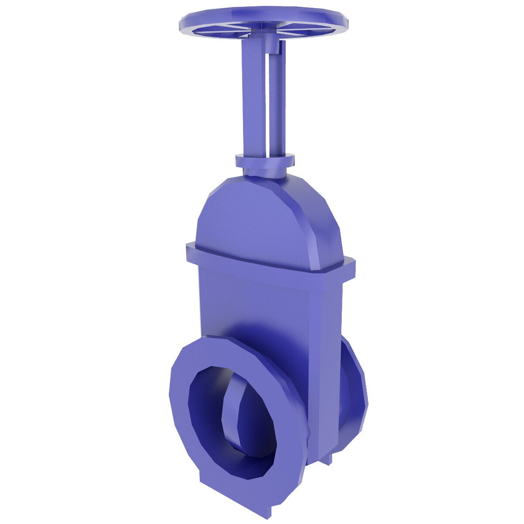 Gate Valve Game 5 model - TurboSquid 2096676
