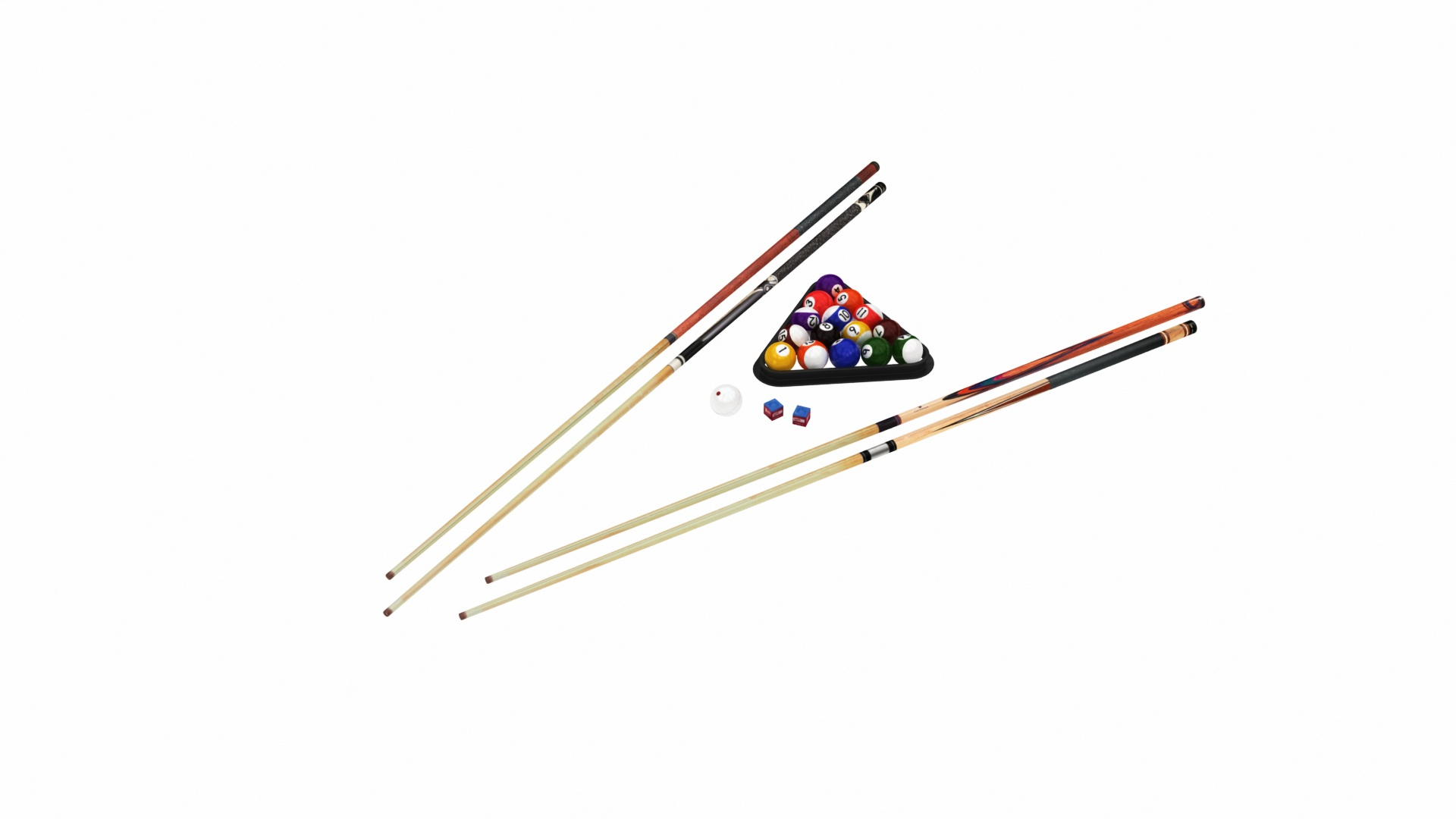Billard elements 3D - TurboSquid 1492598