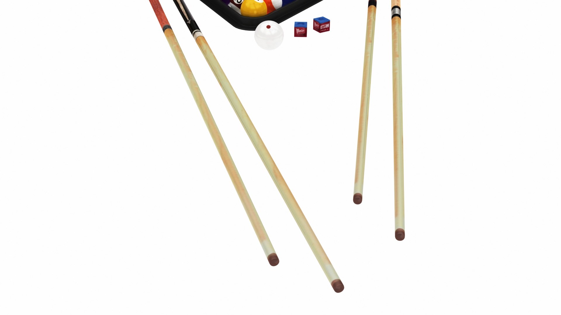 Billard elements 3D - TurboSquid 1492598