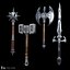 Fantasy Medieval Weapons 3d Model