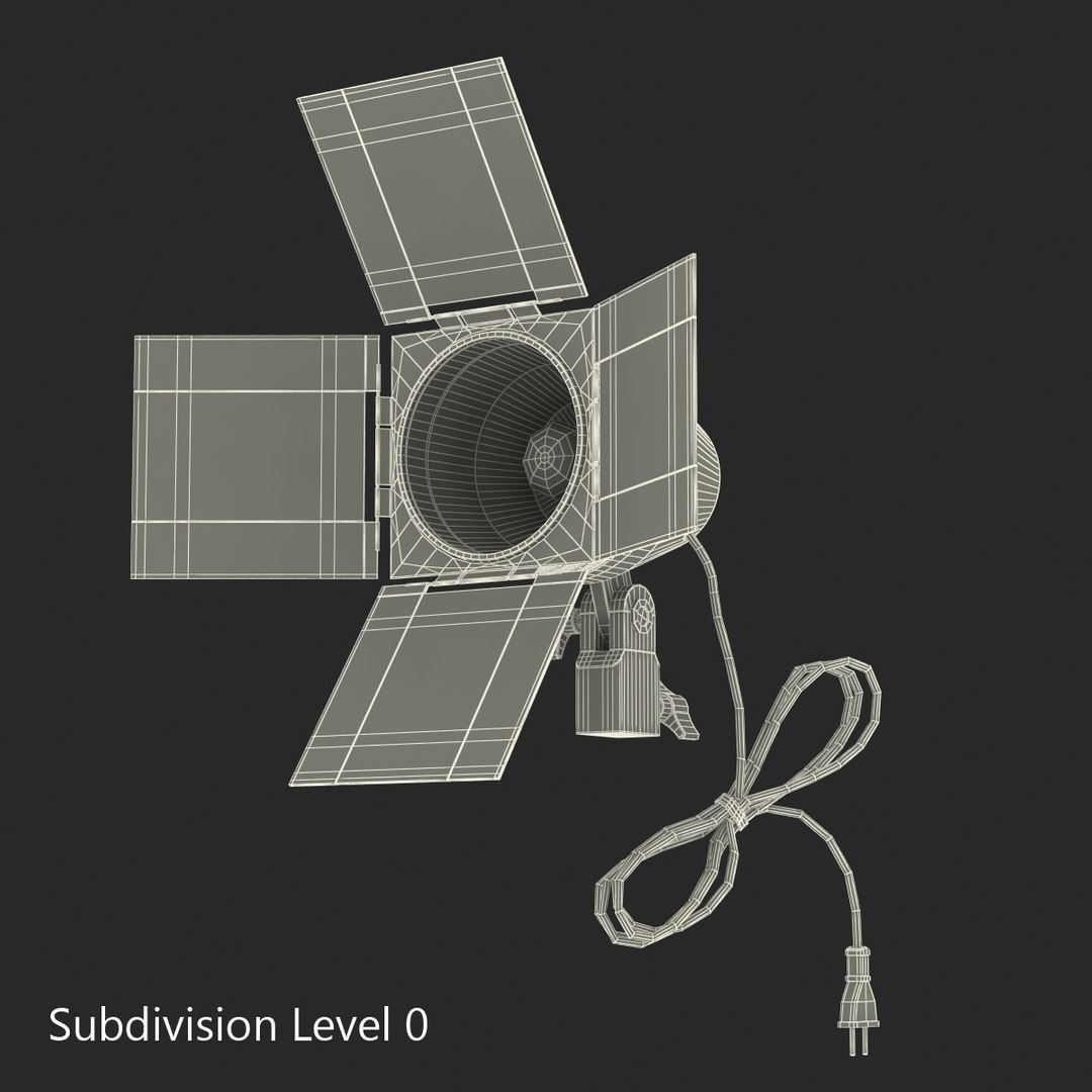 Barn Door Studio Light 3d Max