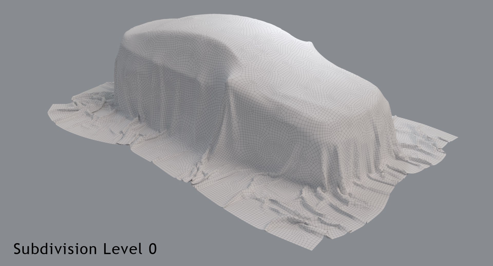 3D car cover - TurboSquid 1327735