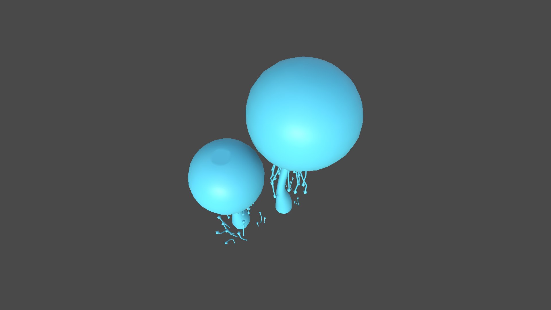 3D Fantasy Mushroom E06 Purple - Scene Backdrop Design Model - TurboSquid 2175810