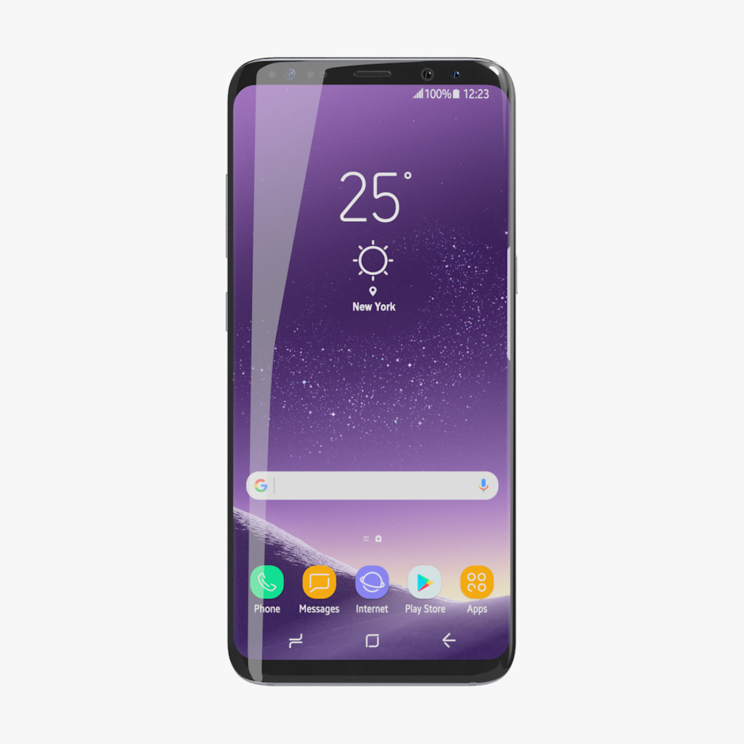3D Realistic Samsung Galaxy S8 | 1143077 | TurboSquid