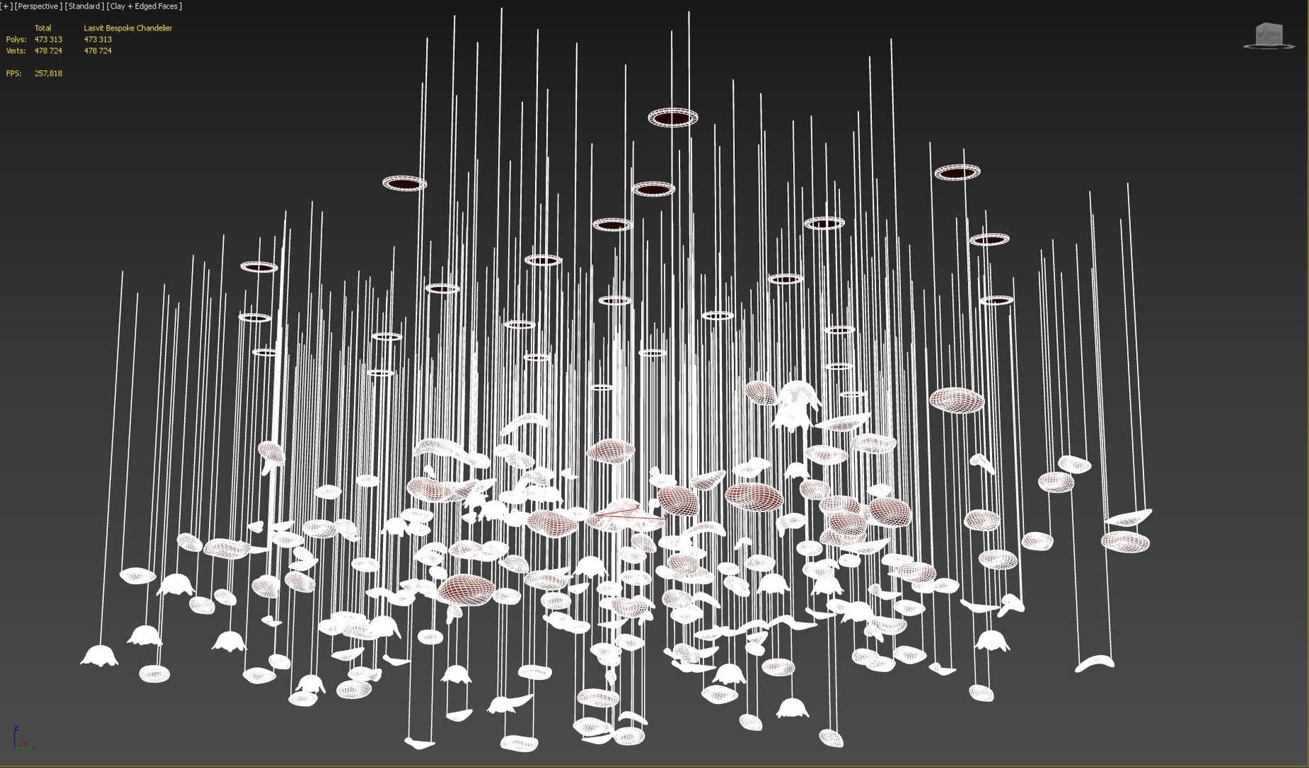 3D model lasvit bespoke chandelier - TurboSquid 1607506