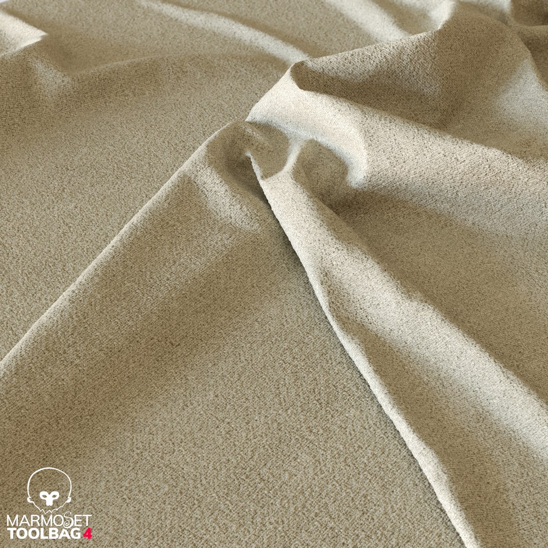 3D Fabric Angola 4k PBR - TurboSquid 2245429
