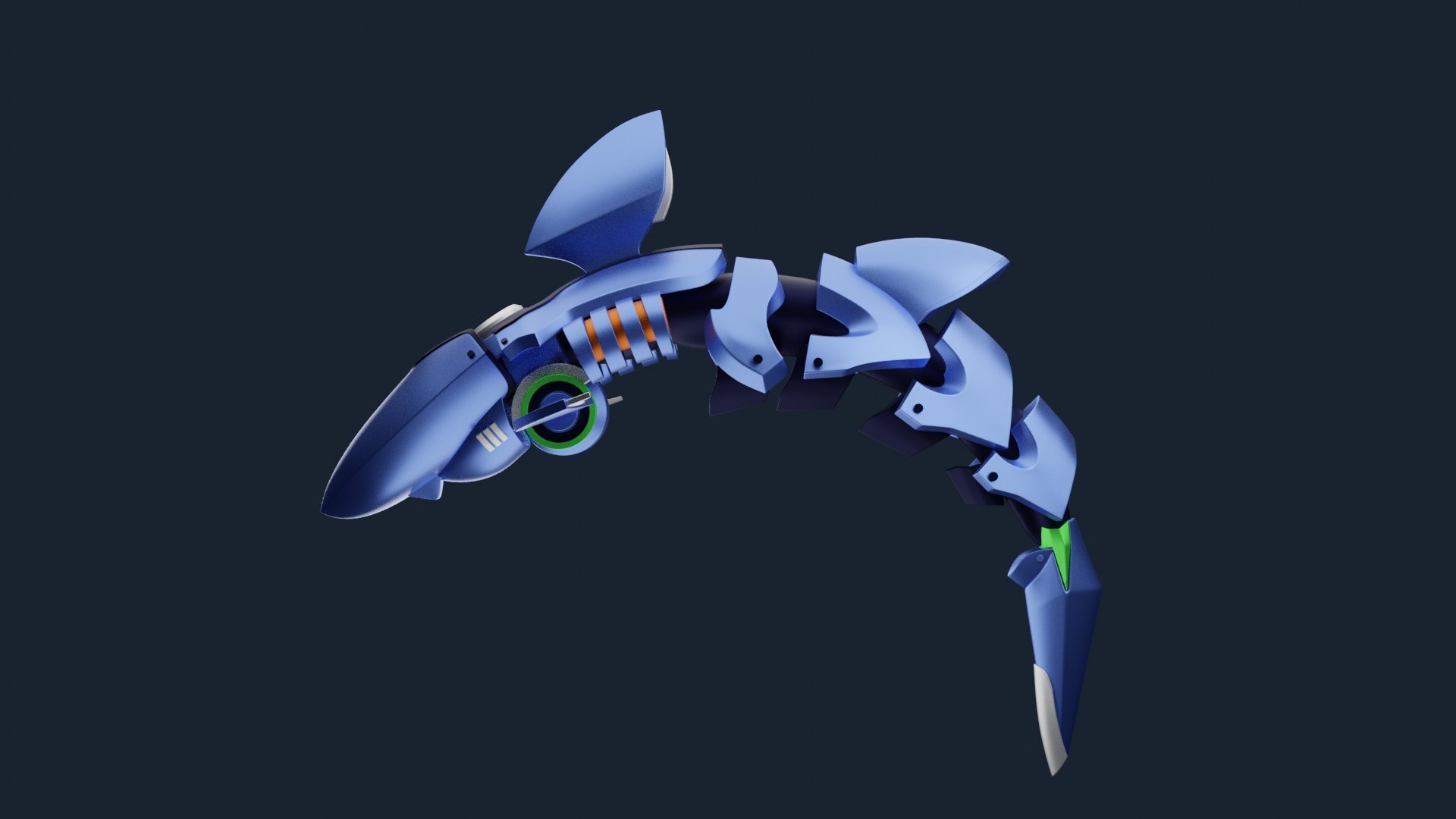 3D Model Robotic Dolphin - TurboSquid 2156895