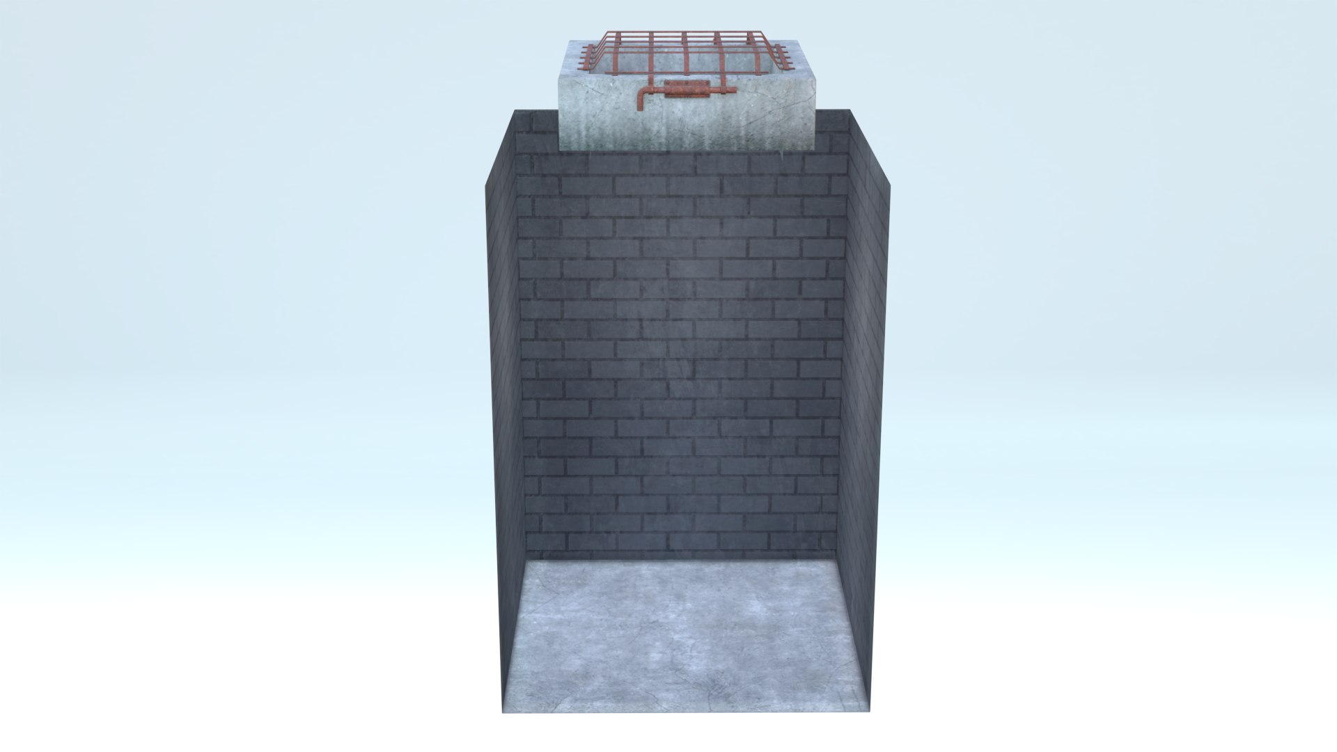 3D Prison Pit - TurboSquid 1966524