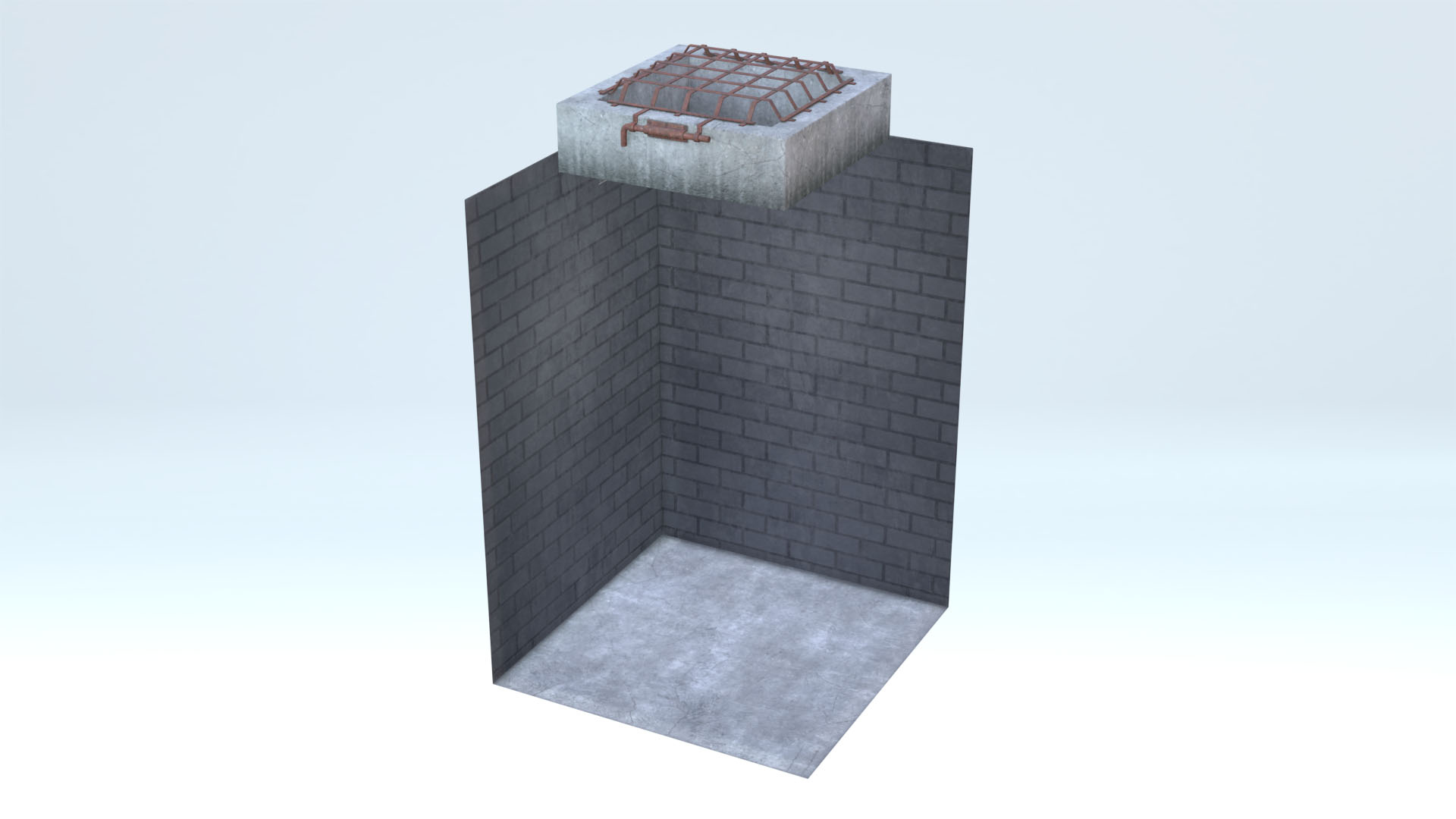 3D Prison Pit - TurboSquid 1966524