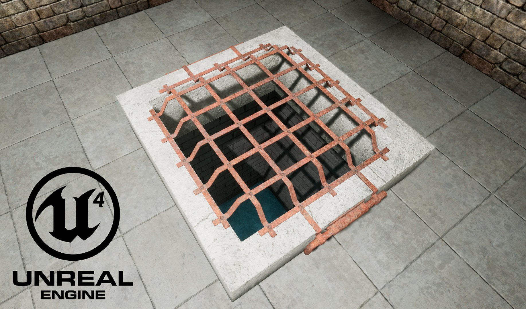 3D Prison Pit - TurboSquid 1966524