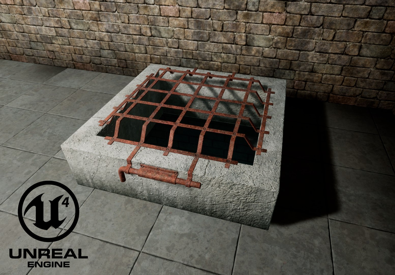 3D Prison Pit - TurboSquid 1966524