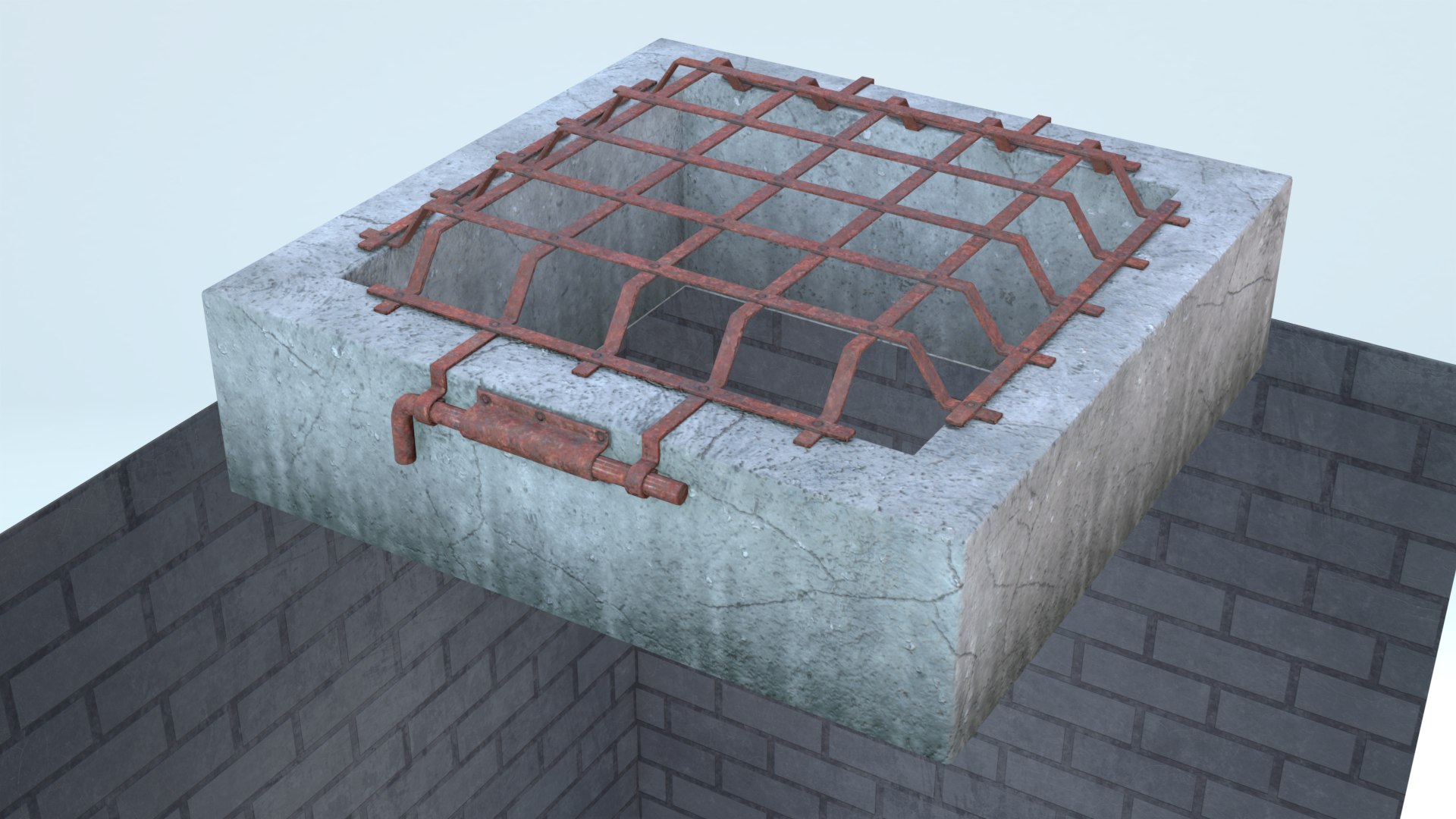 3D Prison Pit - TurboSquid 1966524