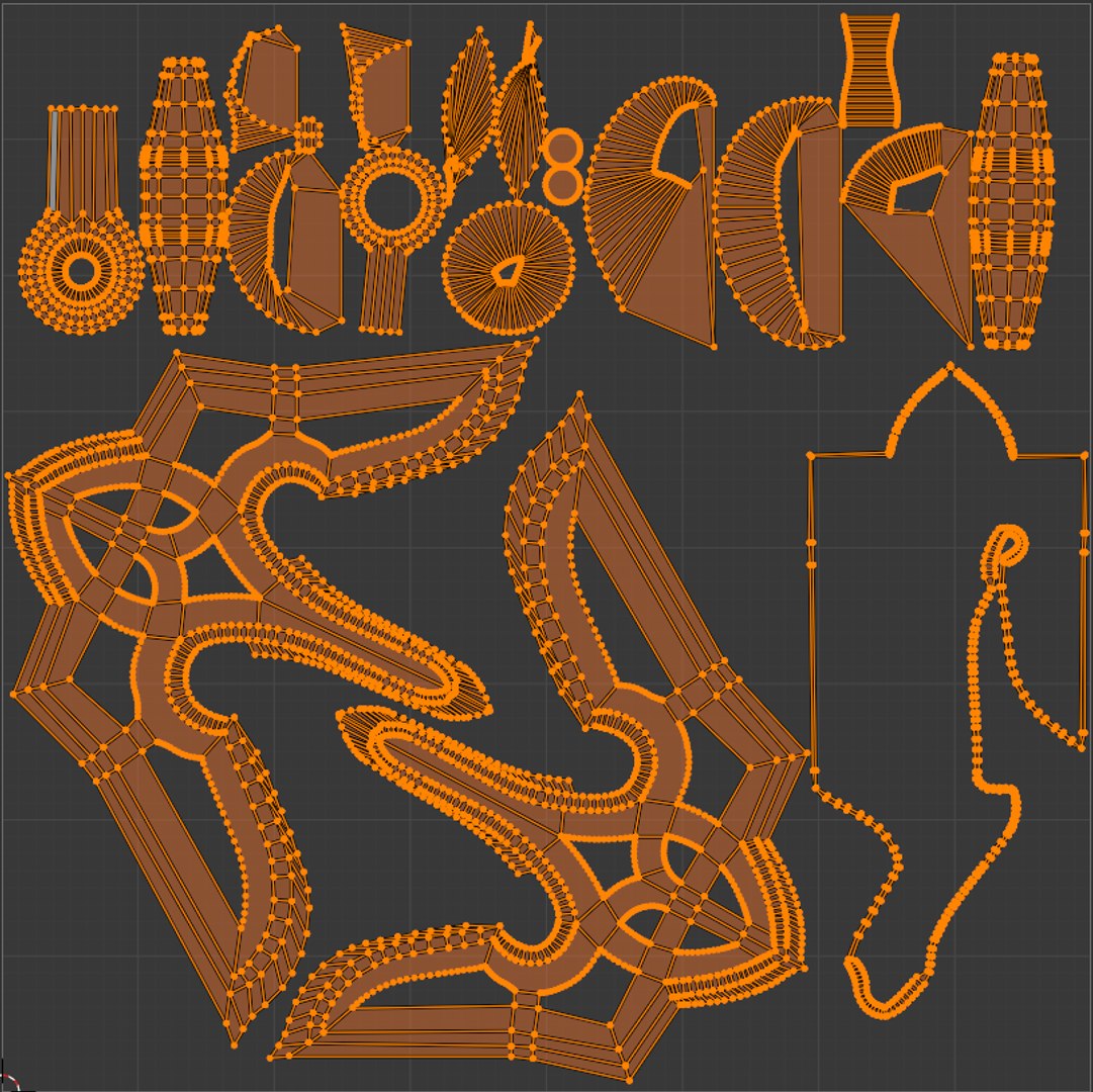 3D Trident Pendant Model - TurboSquid 2024620