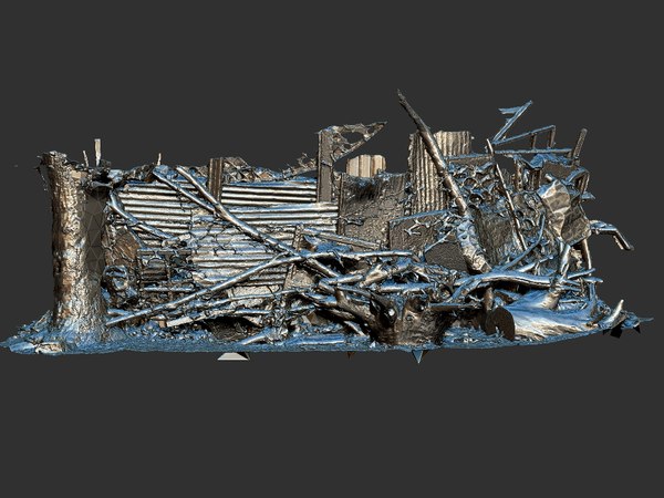 African slums pack 3 3D model - TurboSquid 1432403