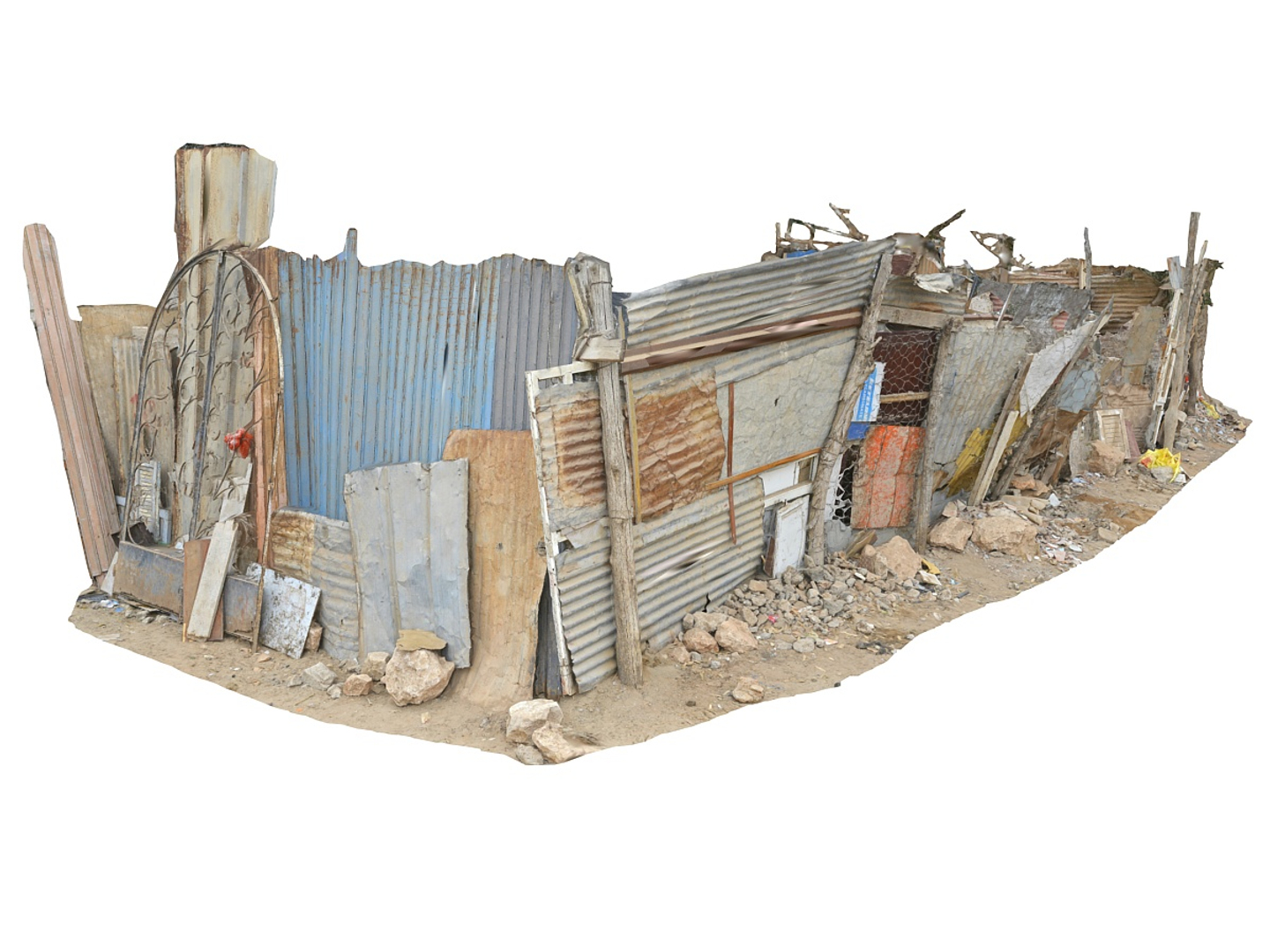 African Slums Pack 3 3D Model - TurboSquid 1432403