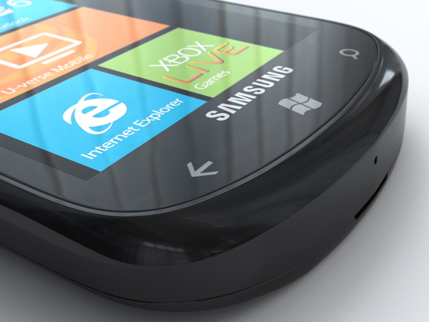 3d samsung focus mobile phone