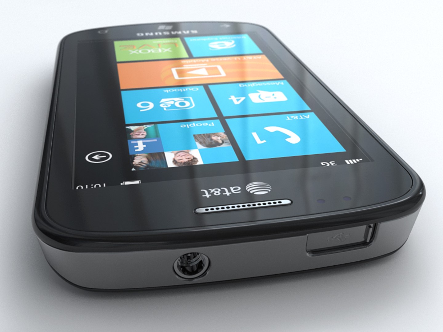 3d samsung focus mobile phone