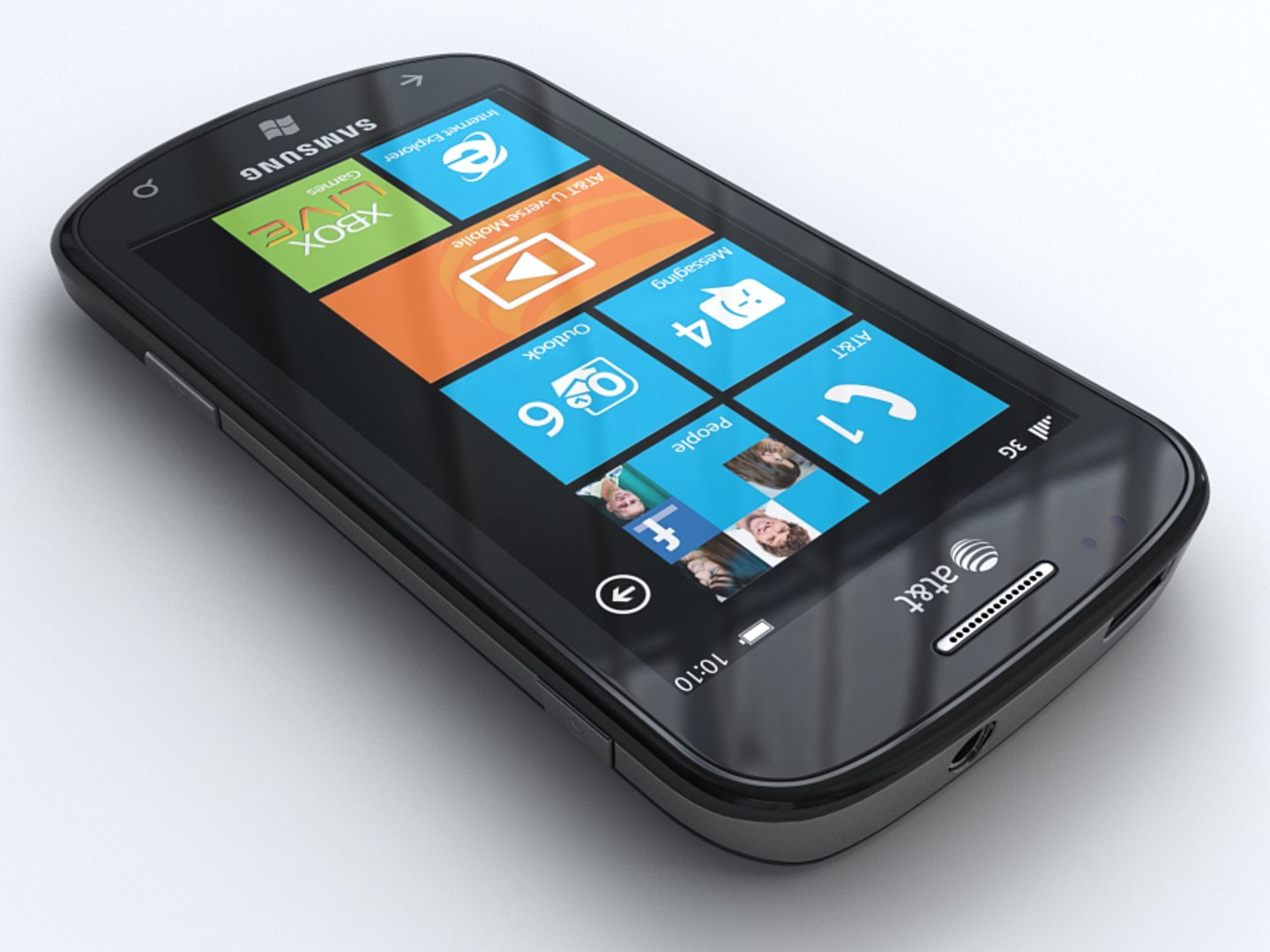 3d samsung focus mobile phone