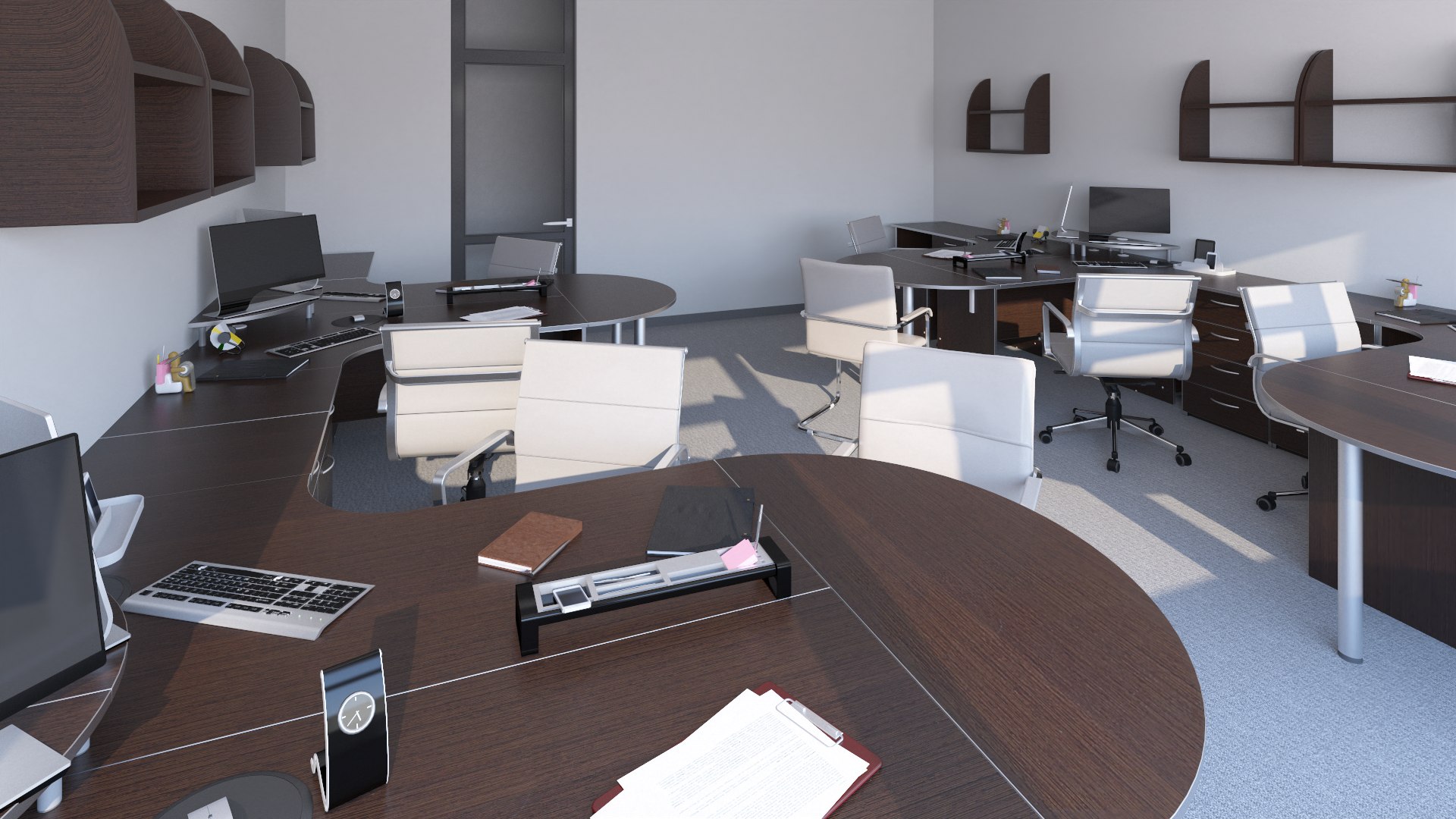 Big Office 6 In 1 3D Model - TurboSquid 2010580