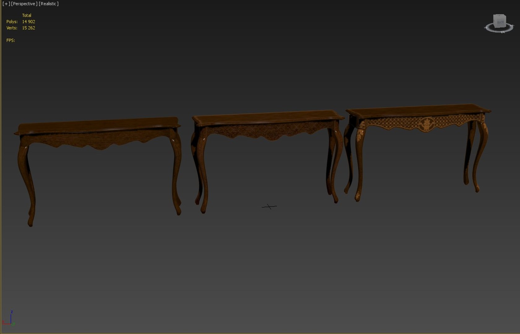 Classic Table 1200 Model - TurboSquid 1455734