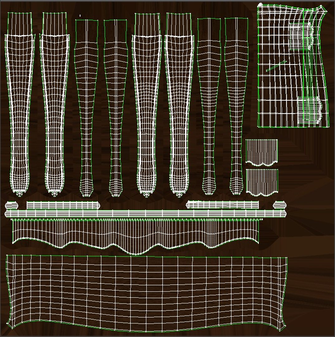 Classic Table 1200 Model - TurboSquid 1455734