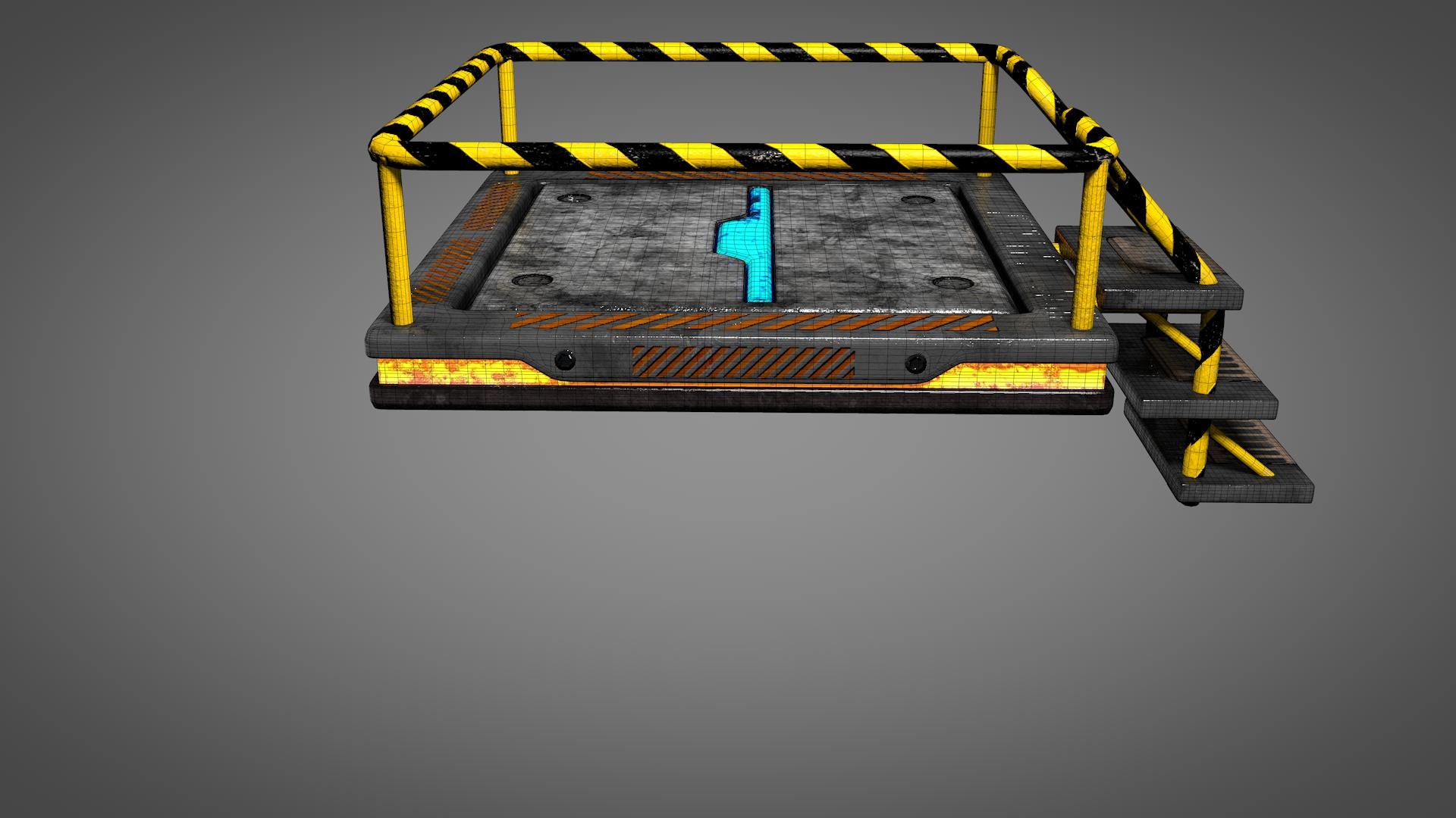 3D Stage Presentation Platform Model - TurboSquid 1683719